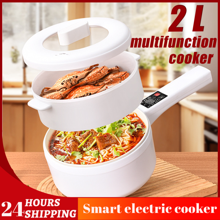 2L Electric Cooker with Steamer Straight handle electric cooker ...