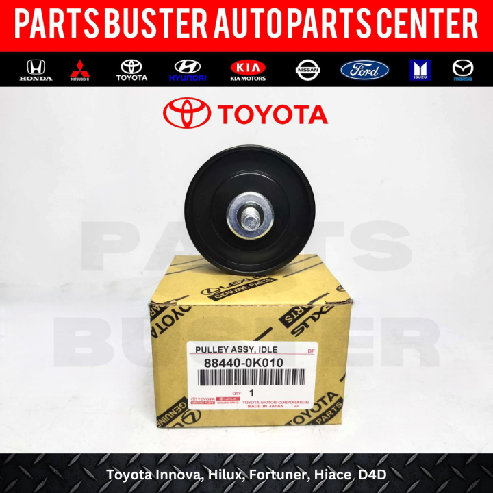 Idler Bearing Pulley for Toyota Innova, Hilux, Fortuner, Hiace D4D ...