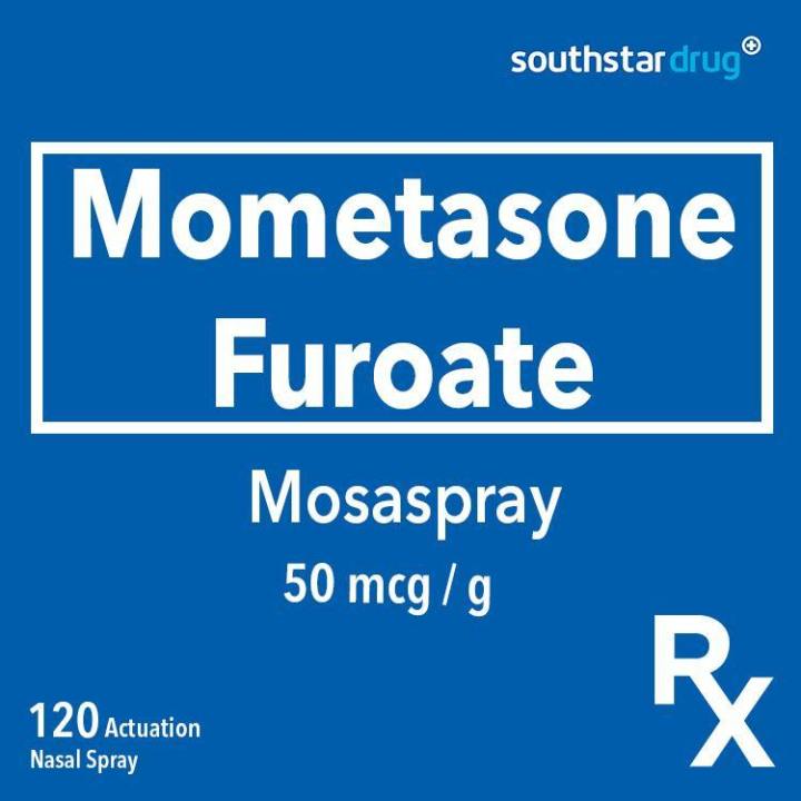 Rx: Mosaspray 50mcg / g 120 Actuation Nasal Spray | Lazada PH