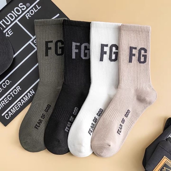 Fear Of God Socks Essentials Short Socks Unisex Socks Men Women Socks ...