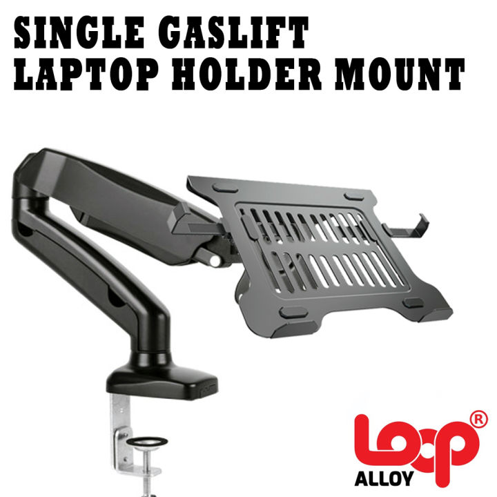Loop Alloy Single Gas with Laptop Holder with Clamp and Grommet | Lazada PH