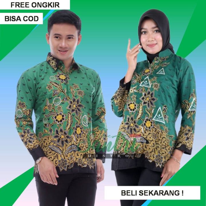 [TERMURAH] Baju Batik IPPNU IPNU / Batik Lengan Panjang / Baju Batik ...