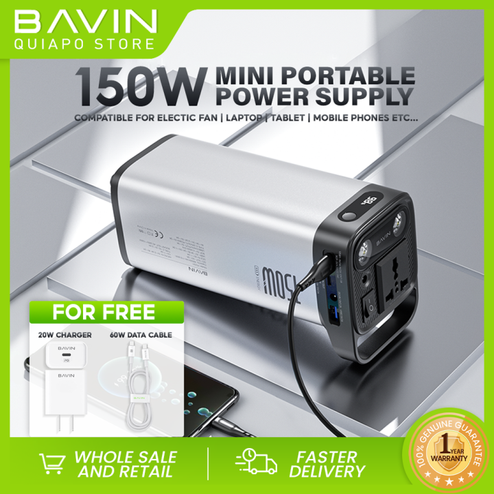 BAVIN PC021 48000mAh 150W Fast Charging Powerbank Mini Portable Power ...