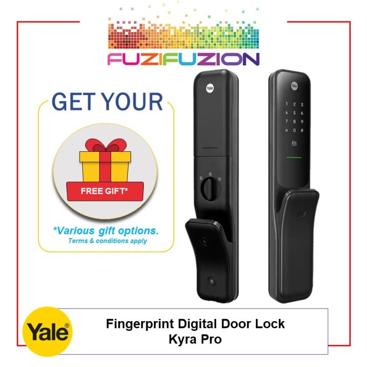 Yale Kyra Pro Push Pull Digital Door Lock (COMES WITH FREE GIFTS ...