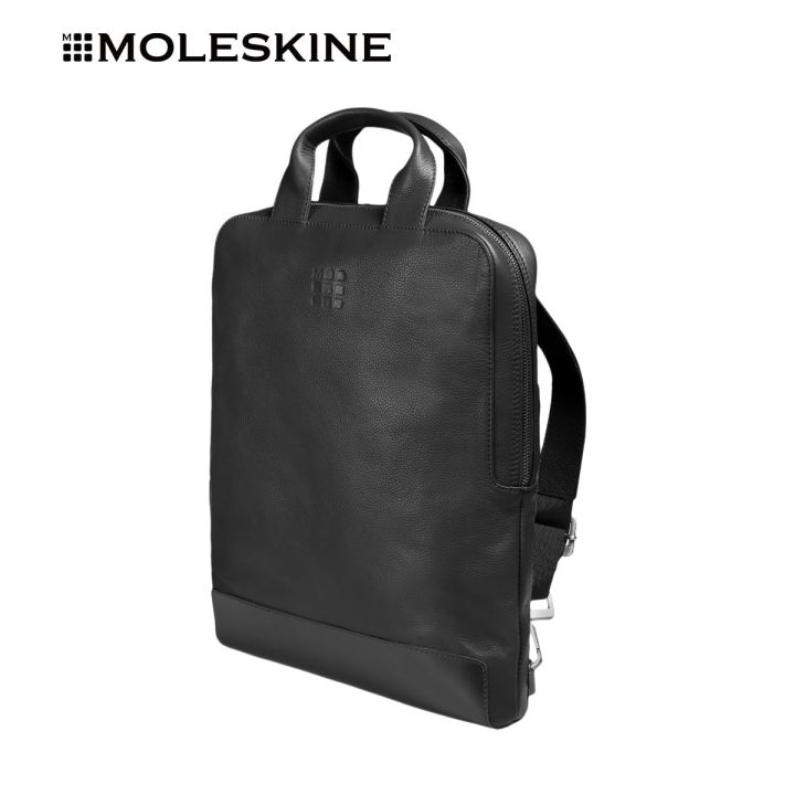 Moleskine Classic Leather Vertical Device Bag Backpack | Lazada Singapore