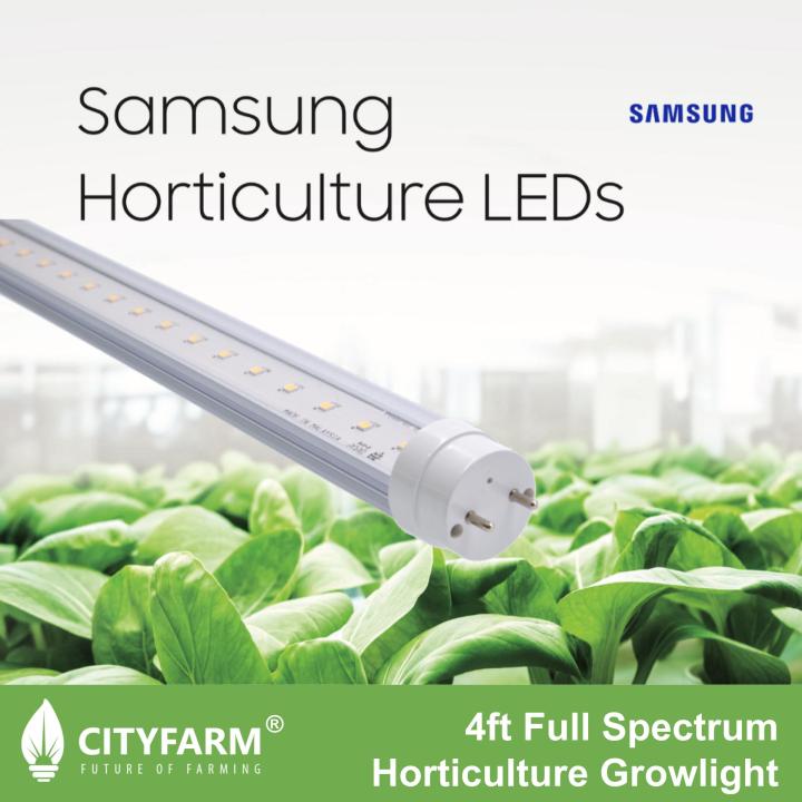 CityFarm Horticulture Full Spectrum LED T8 Growlight For Leafy ...
