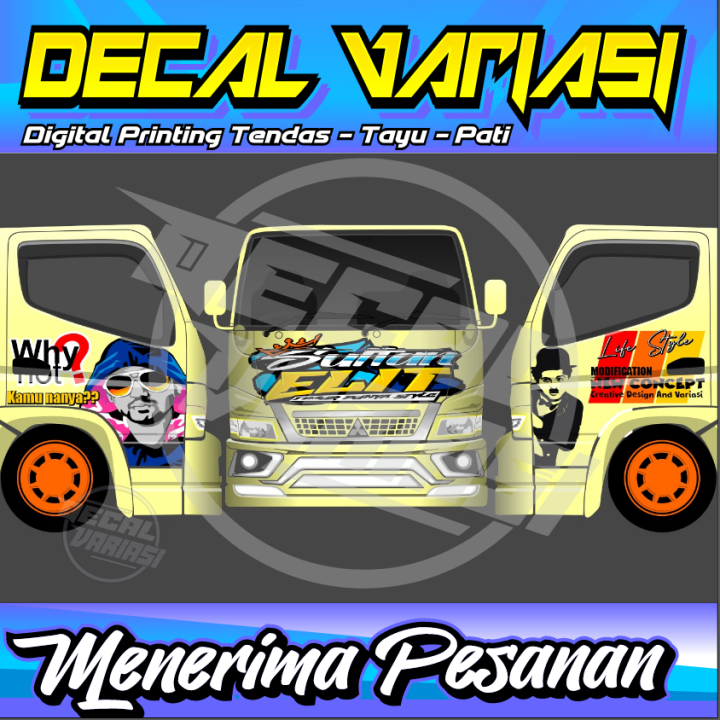 STIKER KABIN DEPAN TRUK CANYER-STIKER DECAL-STIKER PINTU KIRI KANAN ... STIKER KABIN DEPAN TRUK CANYER-STIKER DECAL-STIKER PINTU KIRI KANAN ...