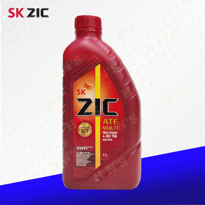 SK ZIC ATF Multi ( Automatic Transmission Fluid ) Fully Synthetic 1L ( 1 Liter ) | Lazada PH