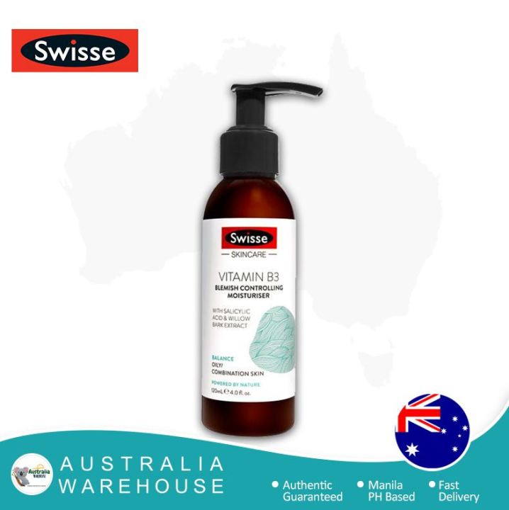 Swisse Vitamin B3 Blemish Controlling Moisturiser 120ml | Lazada PH
