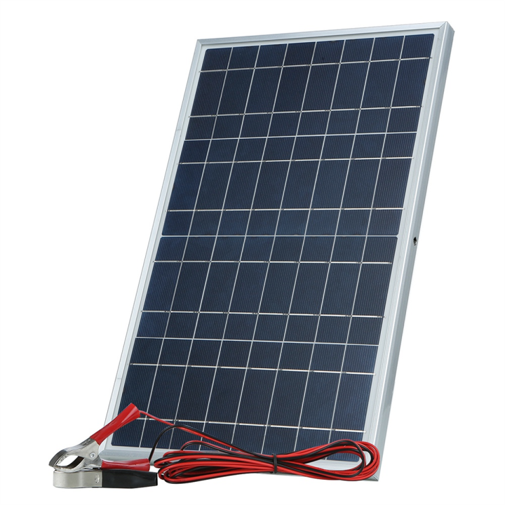 12V Solar Panel Kit Complete 30W Power Portable Outdoor Rechargeable ...