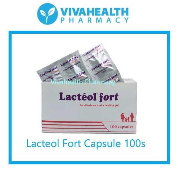 Lacteol Fort Capsules 100s [EXP: 09/2026] | Lazada Singapore