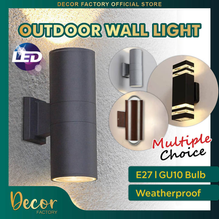 LED Outdoor Wall Lamp IP65 Waterproof Modern Outdoor LED Wall Light Up ...