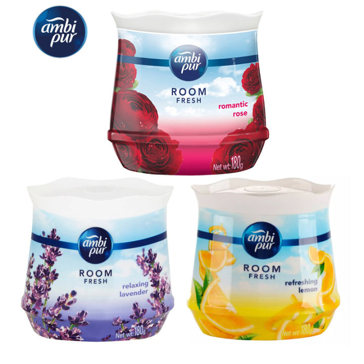 AMBI PUR แอมบิเพอร์ เจลหอมปรับอากาศ กลิ่นลาเวนเดอร์, รีเฟรชเลมอน ...