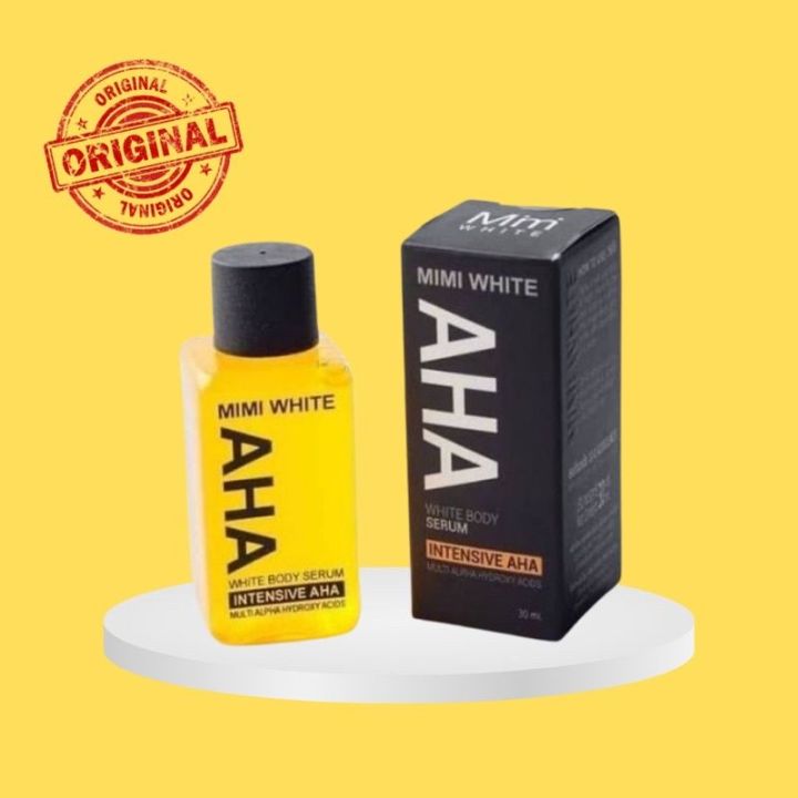 AHA MIMI WHITENING BODY SERUM ORIGINAL BPOM 30 ML | Lazada Indonesia