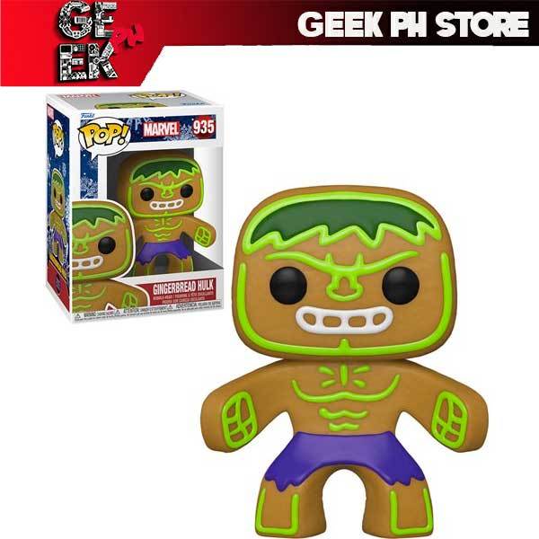 Funko Pop! Marvel Holiday Gingerbread Hulk sold by Geek PH Store ...