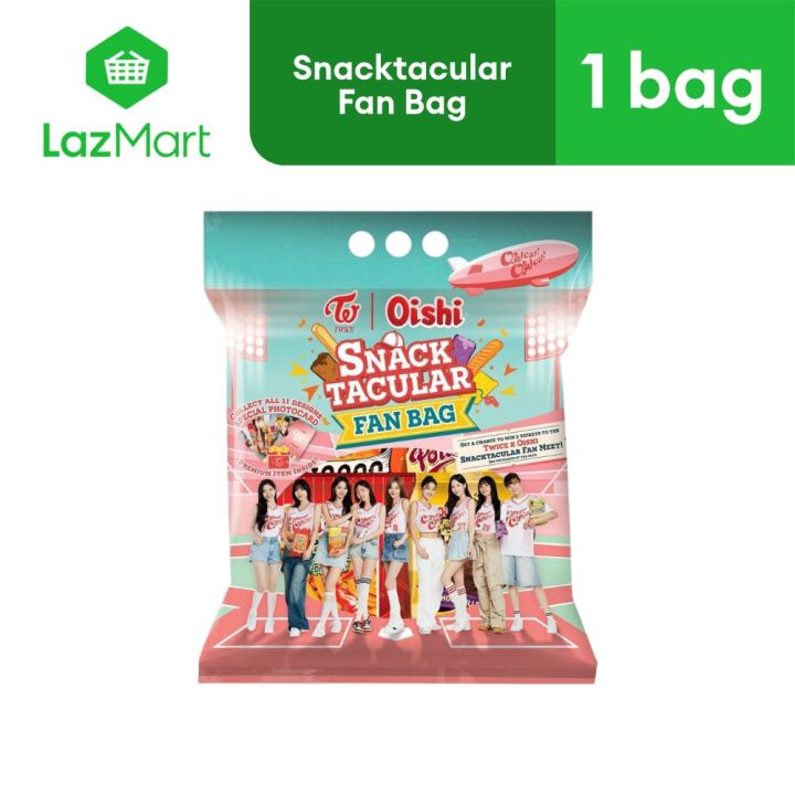 Twice x Oishi Snacktacular Fan Bag [Oishi x Twice | with PHOTOCARD and ...