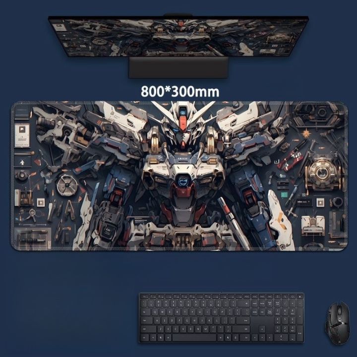 Zeus x Gundam X-38 Extended Mouse Mat / Mouse Pad For Gaming ( 80cm x ...