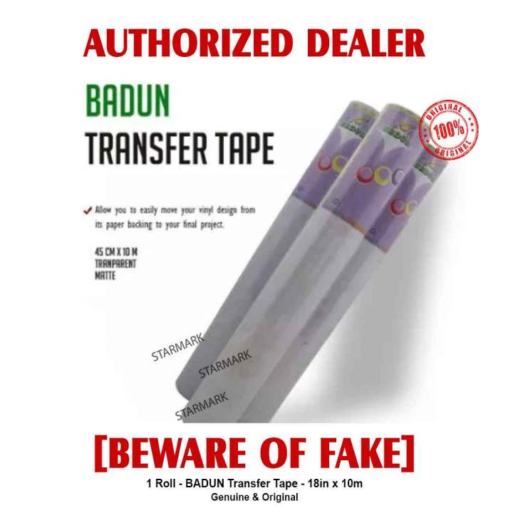 BADUN Transfer Tape for Car Sticker or Decal Sticker Application Tape ...