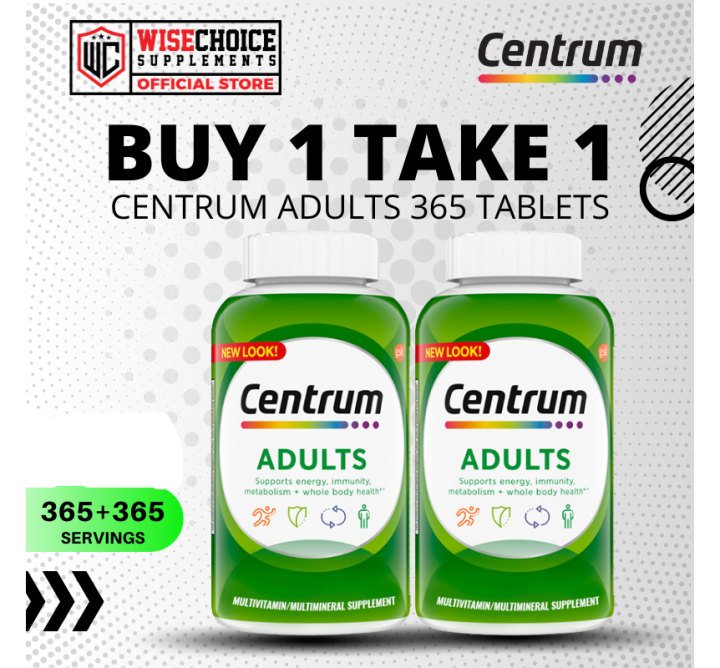 CENTRUM REGULAR 365 TABLETS | Lazada PH