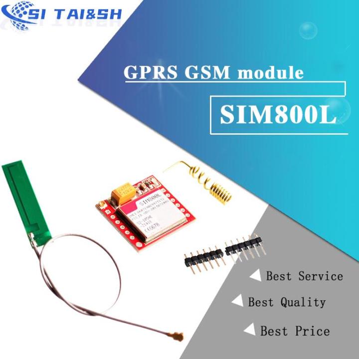 SIM800L GPRS GSM Module Micro SIM Card Core Quad-band TTL Serial Port ...