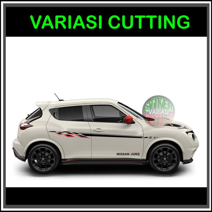 Stiker Mobil Nissan Juke Variasi Cutting Sticker body samping keren ...
