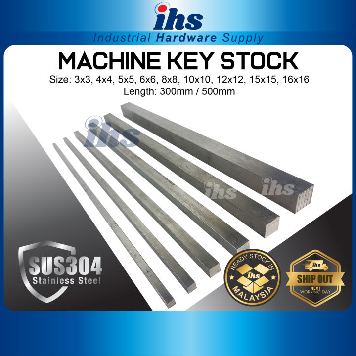 MACHINE SQUARE KEY STOCK, KEYWAY, KEY BAR, SQUARE BAR, KEY BAR ...