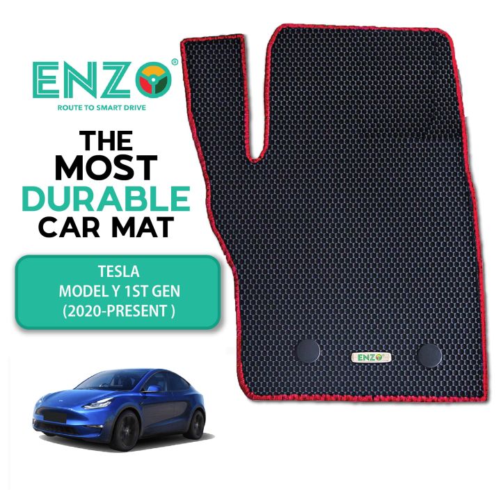 ENZO The Most durable car mat Tesla Model Y 1st Gen (2020-Present) | Lazada