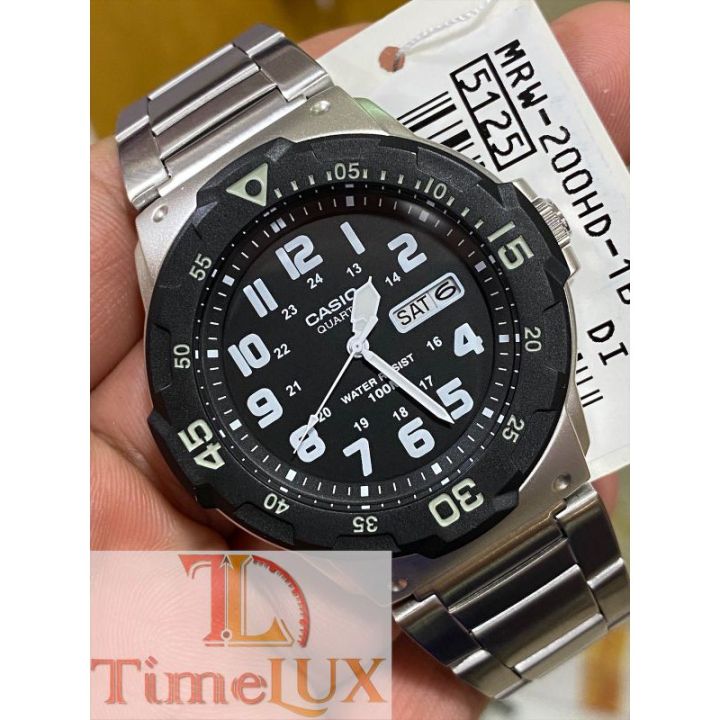 CASIO MENS SILVER MRW 200HD 1B | Lazada PH