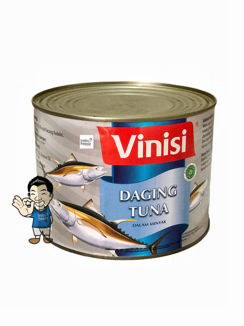 Vinisi Chunk Tuna In Oil- Daging Ikan Tuna Kaleng 1800 g | Lazada Indonesia