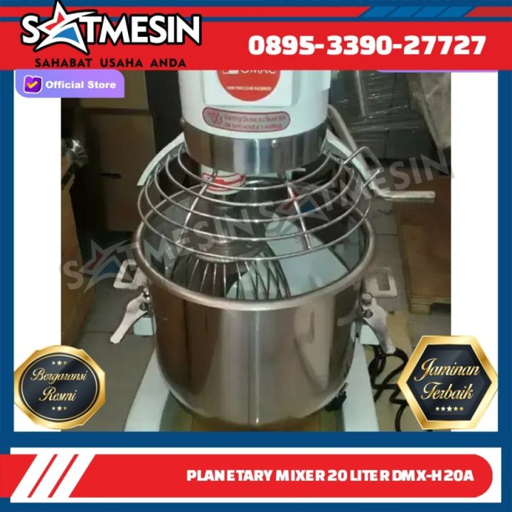 Planetary Mixer 20 Liter With Cover Mixer Roti FOMAC DMX-H20A | Lazada ...