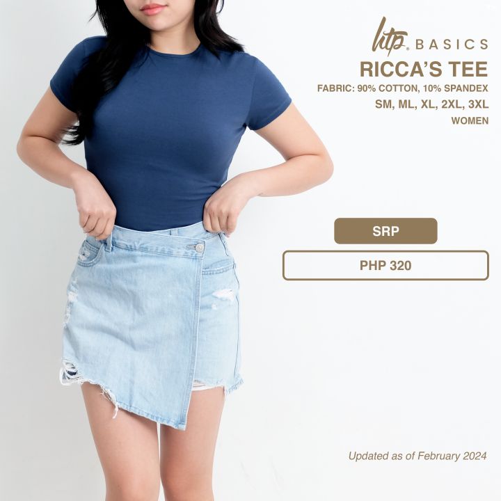 HTP Basics RICCA's Tee (2024 Colors) | Lazada PH