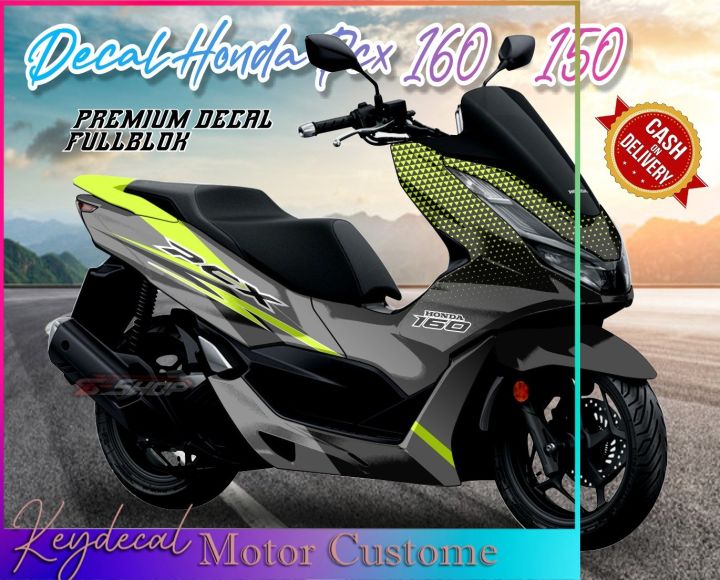 Striping variasi full body untuk motor honda all new pcx 160 decal pcx ...