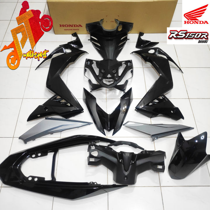 Honda RS150 Cover Set Black Original | Lazada