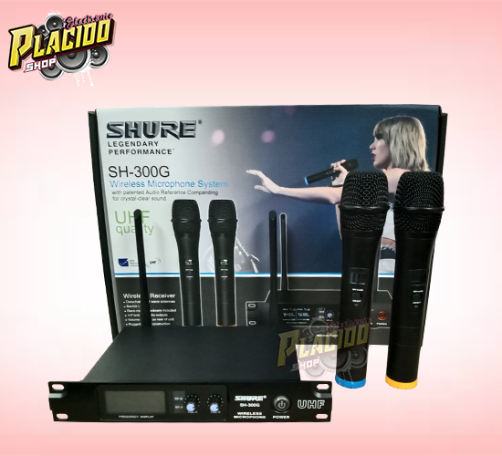Shure SH-300G Wireless Microphone | Lazada PH