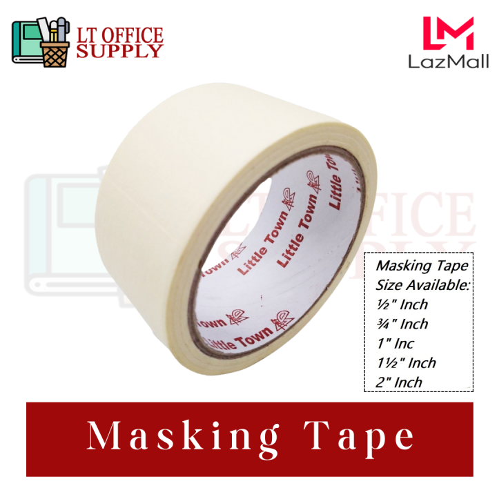 Masking Tape Inches x 20 Meters 1 Roll | Lazada PH