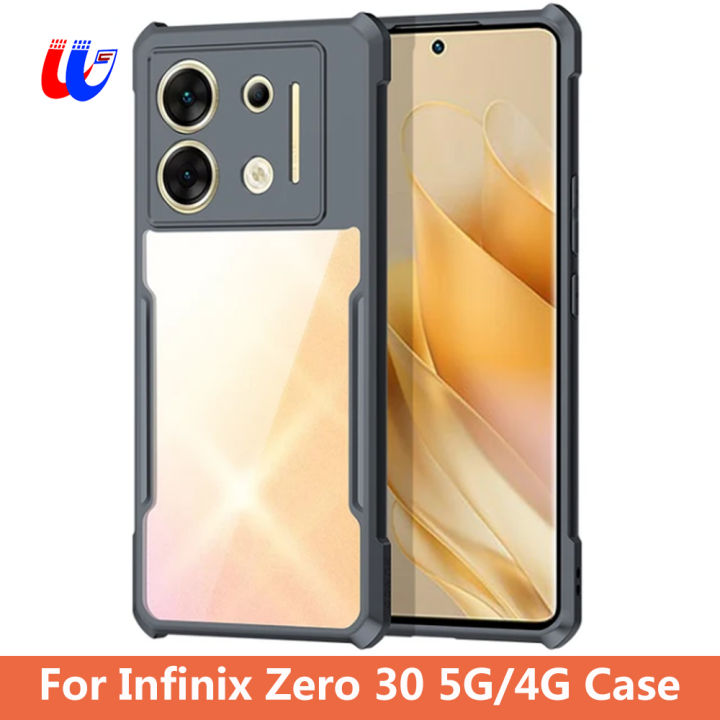 Casing Acrylic Camera Shockproof Bumper Coque For Infinix Zero 30 Case ...