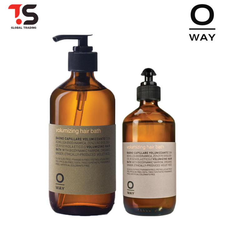 OWAY Organic Way Volumizing Hair Bath 240ml / 950ml (with/without Pump) - TS Global Trading ...