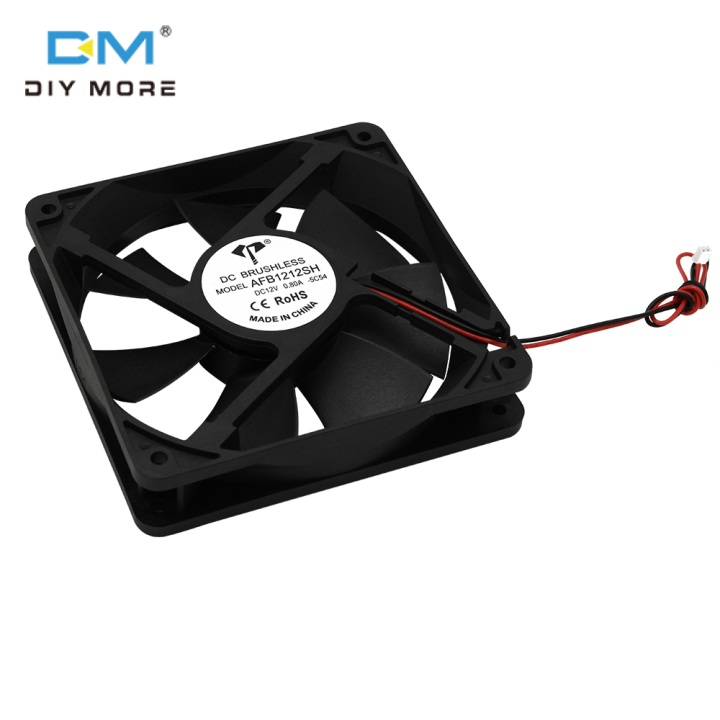 diymore Cooling fan 12025 AFB1212SH 4710KL-04W-B56 FFB1212SH 12038 12V ...