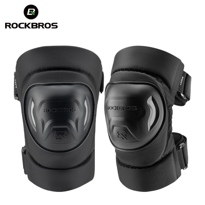 ROCKBROS Motorcycle Knee Protectors Anti-fall Anti-collision Windproof ...