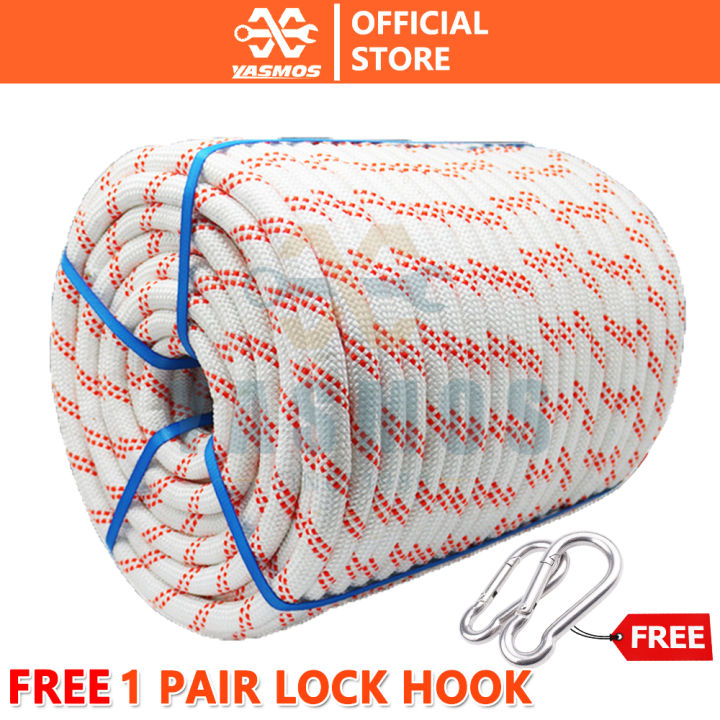 5m To 50m Polyester Rope Lifting Rope Safety Rope, Braided Rope 8 -12mm ...