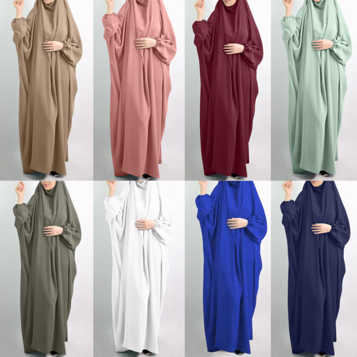 Abaya Cardigan Robe Muslim Hijab Dress Turkish Islamic Robe Kaftan Maxi ...
