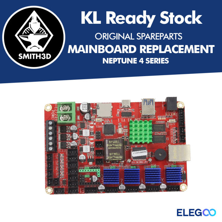 Elegoo Neptune 4 Mainboard Replacement, Neptune 4 Motherboard for ...