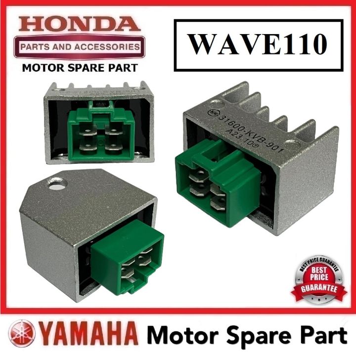 HONDA WAVE110 RECTIFIER ASSY 0 REGULATER REGULATOR KATAU POTONG KARAN ...