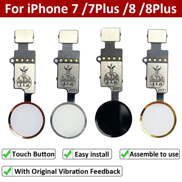 Home Button Key Flex For iPhone 7 7G 8 8G Plus Universal Back Menu ...