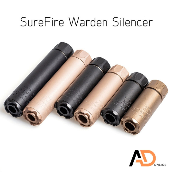 SureFire Warden Suprenser ท่อไอเสีย เกลียวซ้าย 14 mm มีให้เลือก 3 ขนาด | Lazada.co.th