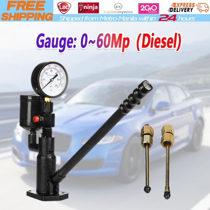 【Local Warehouse】Professional Diesel Fuel Injector Nozzle Tester Pop ...