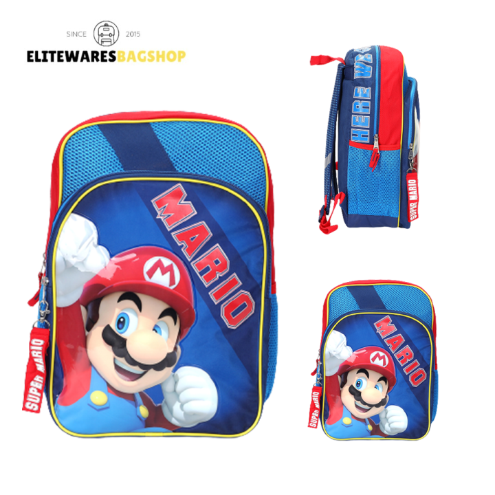 17" Boy and Girl Kids Backpack School Bag Cartoon Character Bag ...