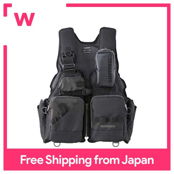 Shimano Fishing Wear Fixed Floating Vest Game Vest VF-024U Black 0 | Lazada PH