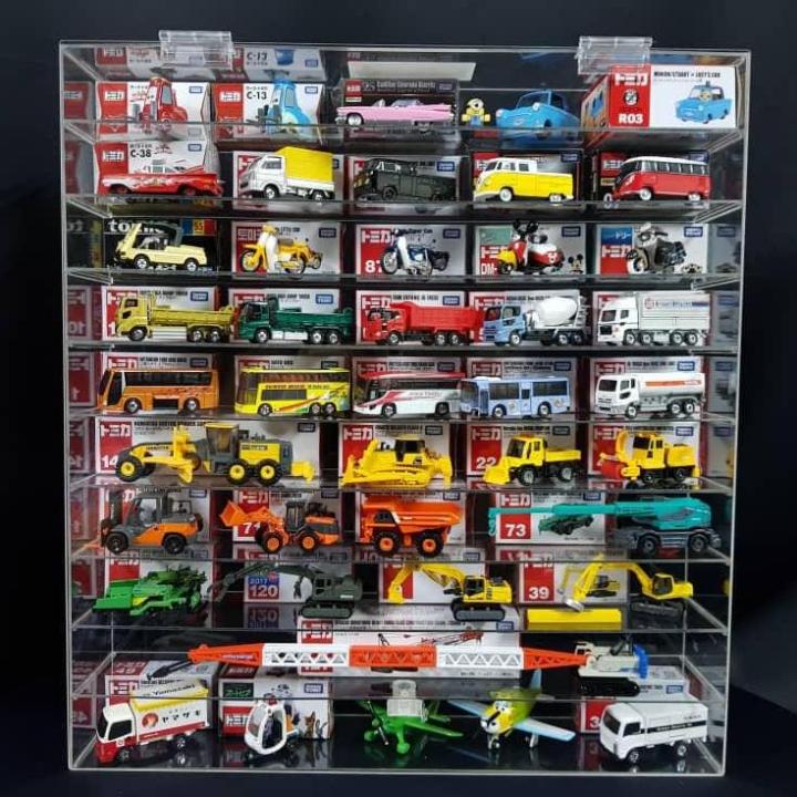 Tomica & Hotwheels Display Case Toys for boys | Lazada