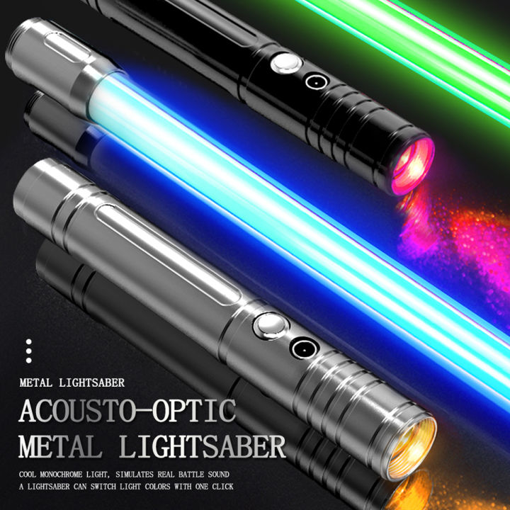 78cm RGB Star Wars Lightsaber 7 Color Changing Light up Sword with ...